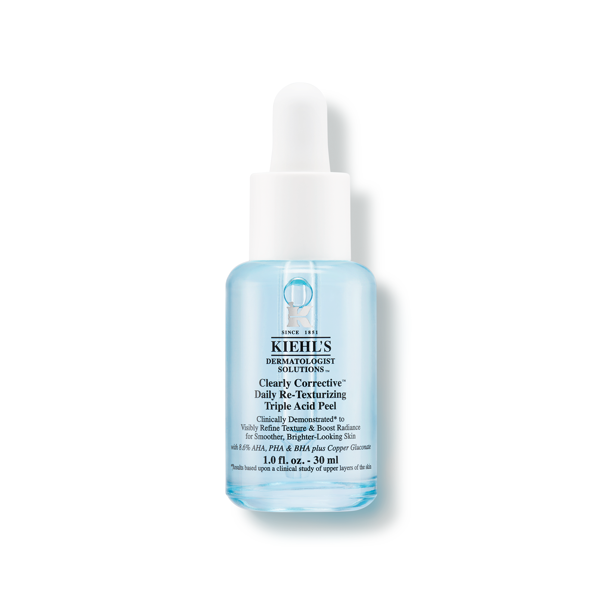 Clearly Corrective™ Daily Re-Texturizing Triple Acid Peel | Kiehl’s AE